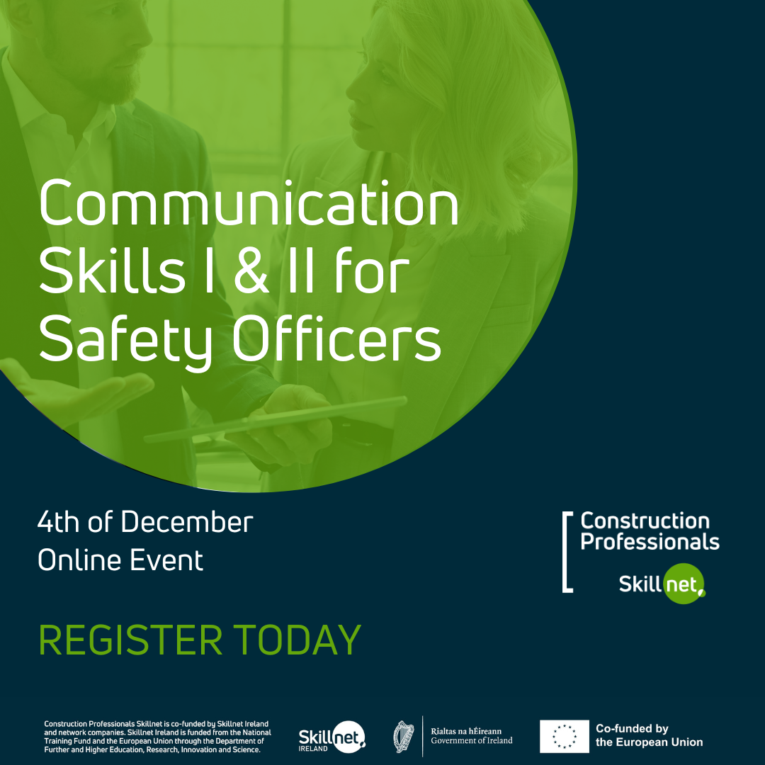Communication Skills I & II for Safety Officers - Construction Industry ...