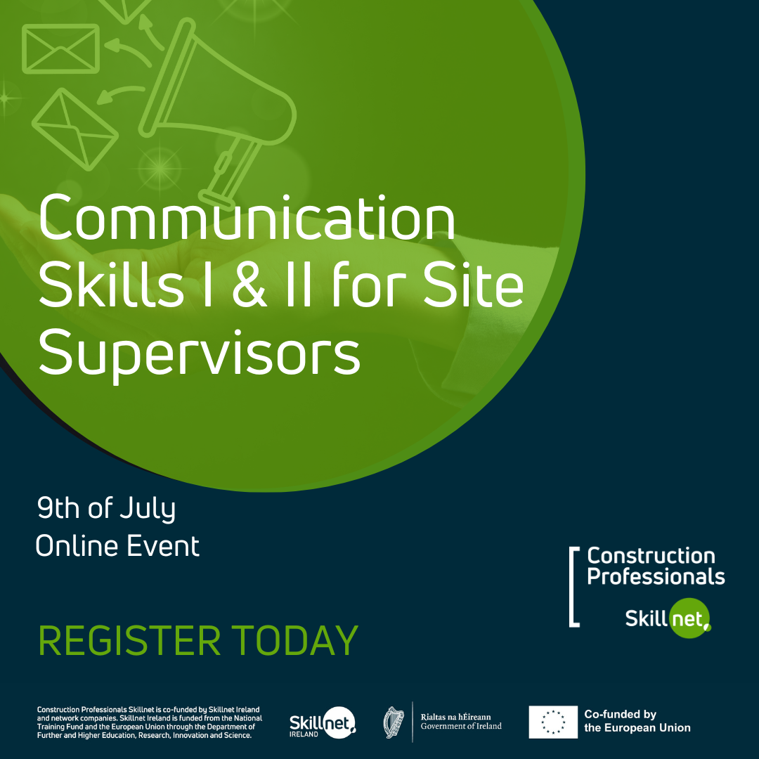 Communication Skills I & II for Site Supervisors - Construction ...